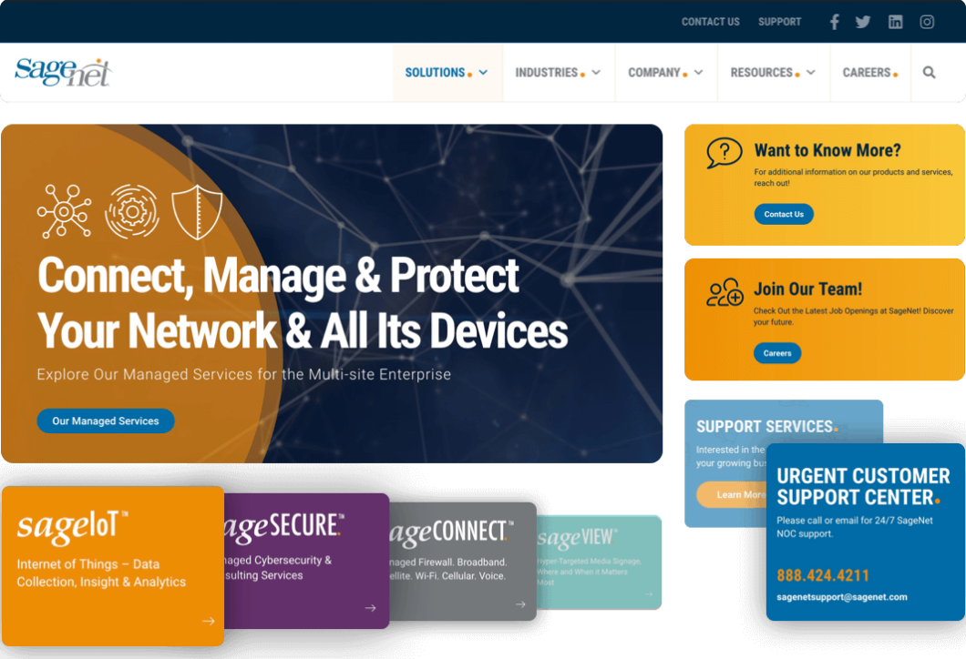 » A leader in managed network and cybersecurity services » Creative Manner